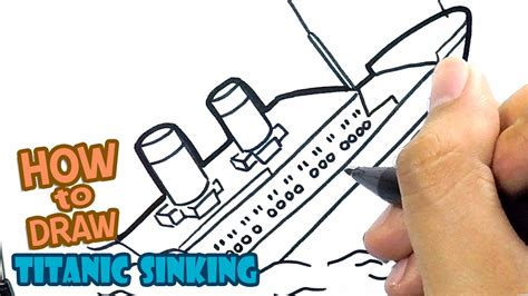 How To Draw Titanic Easy Step By Step Art Tutorial