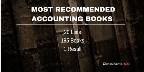 Top Accounting Books Recommended Most Times By Business Owners