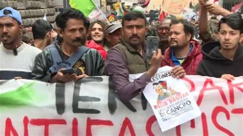 In cinquemila al corteo Per i palestinesi E per la libertà di dissenso