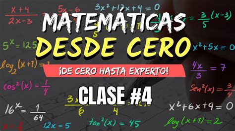 Matem Ticas Desde Cero Curso Intensivo Clase Youtube