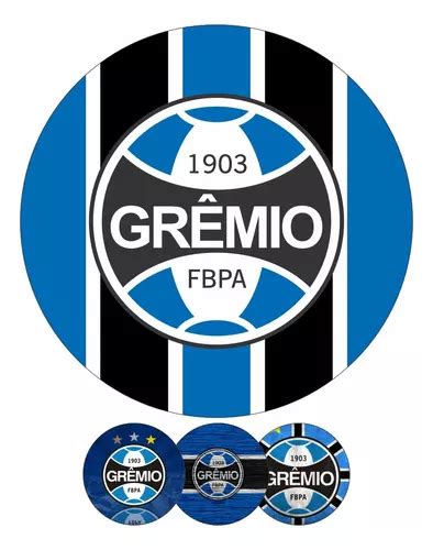 Painel Redondo Em Tecido Sublimado Grêmio 150cmx150cm Parcelamento