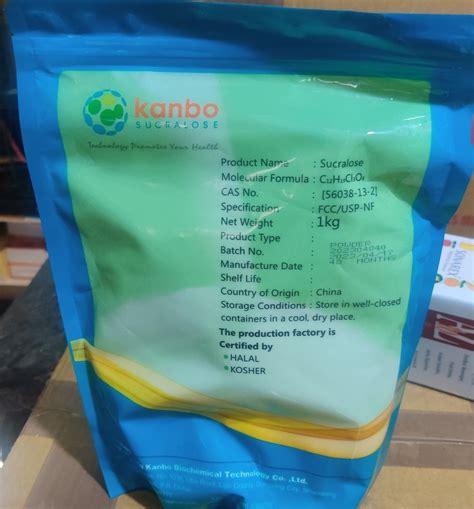 Sucralose Sweetener Powder Packaging Size 1 Kg At Rs 2600 Kg In