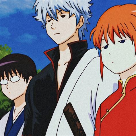 Gintama Gintoki Sakata Kagura Kotaro Katsura Shinpachi Shimura Shinsuke