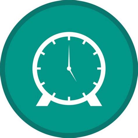 Clock Glyph Multi Color Background Icon 416734 Vector Art At Vecteezy
