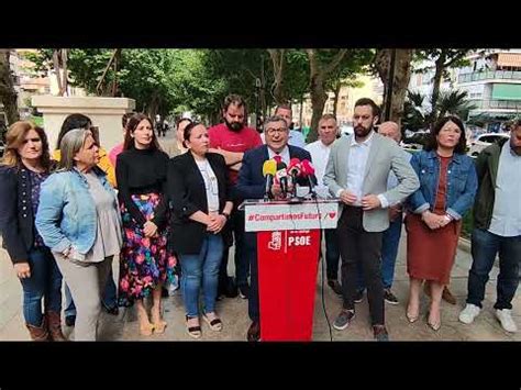 Moreno Ferrer Compartimos Futuro Con Un Gobierno Socialista Que