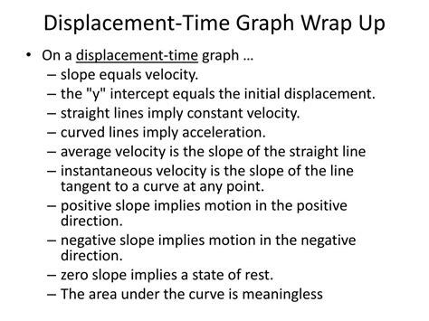 Ppt Motion In One Dimension Displacement Time Speed Velocity