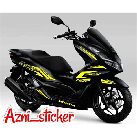 Striping Pcx 160 Sticker Cutting List Body Honda Pcx 160 Sticker