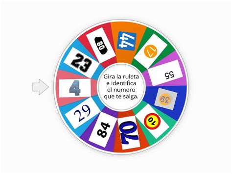 Ruleta De Los Numeros Rueda Aleatoria