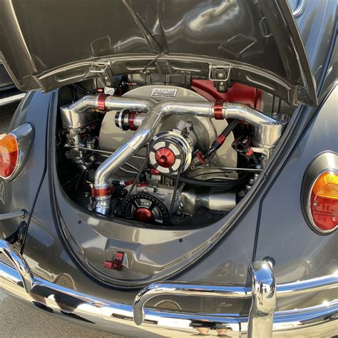 Aircooled VW 2276cc FUELTECH EFI TURBO Street Engine W VW Tin