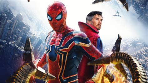 El Hombre Ara A Y Doctor Strange En Sin Camino A Casa Fondo De Pantalla
