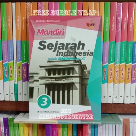 Jual Buku Mandiri Sejarah Indonesia Kelas 3 XII 12 SMA K13 Revisi