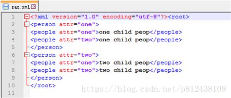 java sax生成和解析xml p812438109的专栏 csdn博客