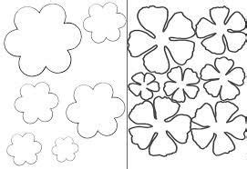 Résultat de recherche d images pour fleurs a imprimer et decouper