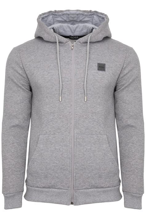 Hugo Boss Bluza M Ska Z Kapturem Logo Szara L Oficjalne