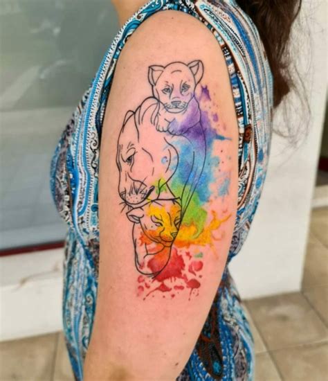 Tatuagem Leoa E Filhote 60 Ideias E Seus Significados