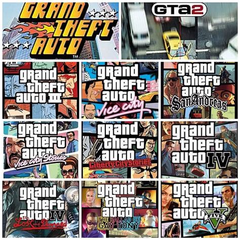 GTA Release Dates When Did Every Game Come Out