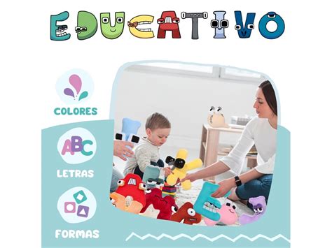 Alphabet Lore Peluche Muñeco Educativo de Letras del Abecedario MAGIC