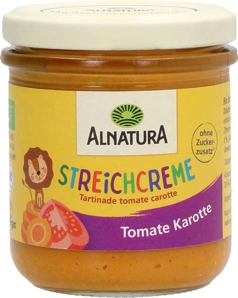 Alnatura Bio Streichcreme Tomate Karotte 180 G Piccantino Onlineshop