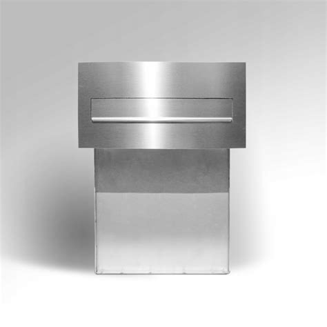 SKRZYNKA NA LISTY DO WMUROWANIA PRZELOTOWA INOX 11096572889 Allegro Pl