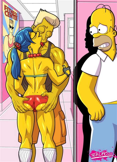 Marge Simpson And Homer Simpson Cheating Tits Big Breast Milf