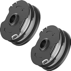 MUFUSHAN Lot de 2 bobines de fil de rechange pour débroussailleuse LIDL