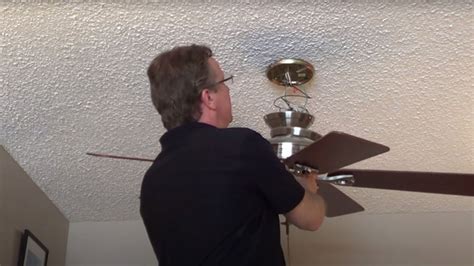 How To Remove A Ceiling Fan Hampton Bay Shelly Lighting