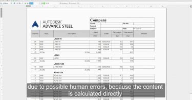 Getting Started With Advance Steel Part 23 Getting A Saw Cut List