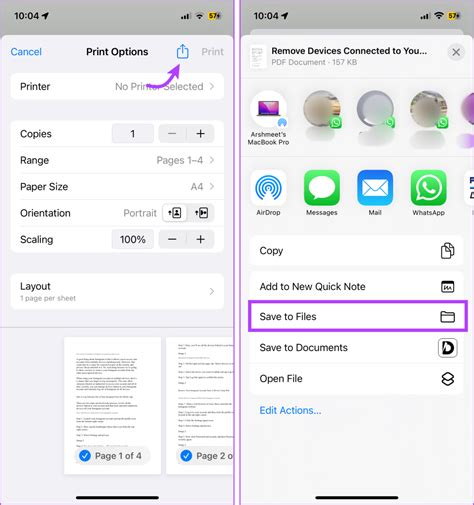 how to convert word to pdf on iphone and ipad