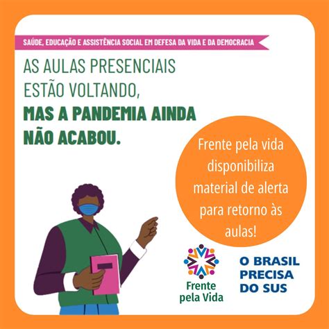 Rede Unida Frente Pela Vida Disponibiliza Material De Alerta Para