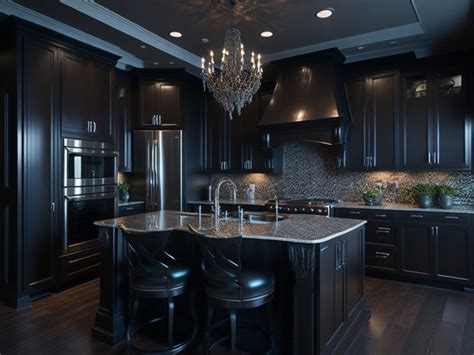 Best Paint Color Schemes For Kitchens With Dark Cabinets Iconic Linen