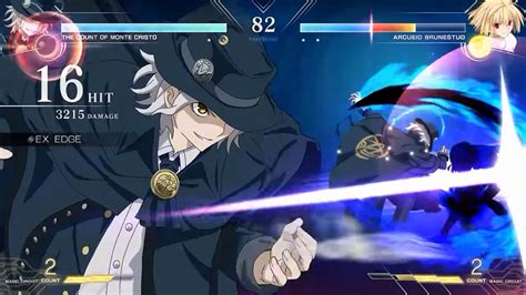 Melty Blood Type Lumina Gameplay Shows Off The Count Of Monte Cristo