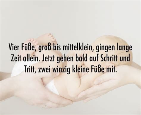 Zwei Kleine Füße Spruch