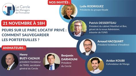 Peurs sur le parc locatif privé comment sauvegarder les portefeuilles