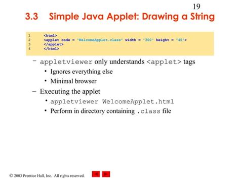introduction to java applets