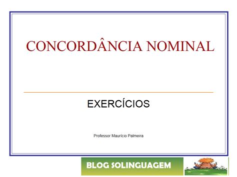 Exercícios De Concordância Verbal Gabarito 8 Ano EDUKITA