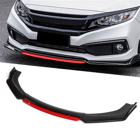 Car Front Bumper Lip Body Kit Aerodynamic Universal Front Bumper Lip