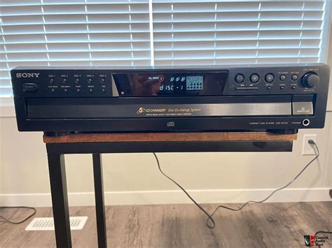 Sony Cdp Ce Disc Compact Disc Cd Player Carousel Changer Photo
