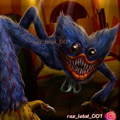 Gabriel A On Instagram Huggy Wuggy From Poppy S Playtime Hope You