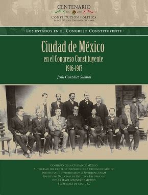 Ciudad De M Xico En El Congreso Constituyente