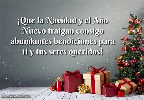 Frases Cortas de Navidad y Año Nuevo 2025 para Dedicar Tarjetas de