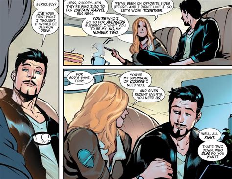 Marvel Brings Back The Iron Mancaptain Marvel Bond The Mcu Couldnt Show