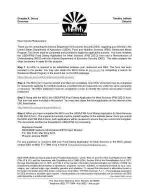 Fillable Online FAA 1549AFORPD Merchant Restaurant Meals Program