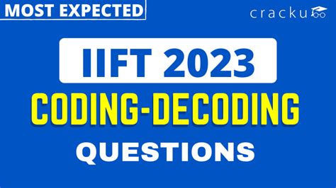 iift coding decoding questions pdf [important] cracku