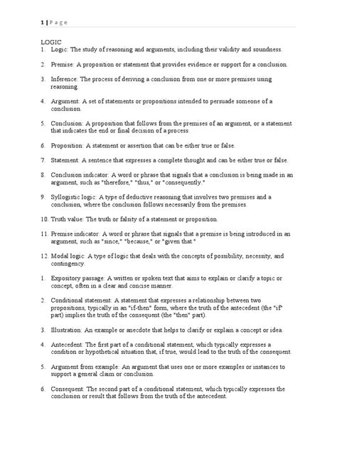 logic pdf argument logical consequence