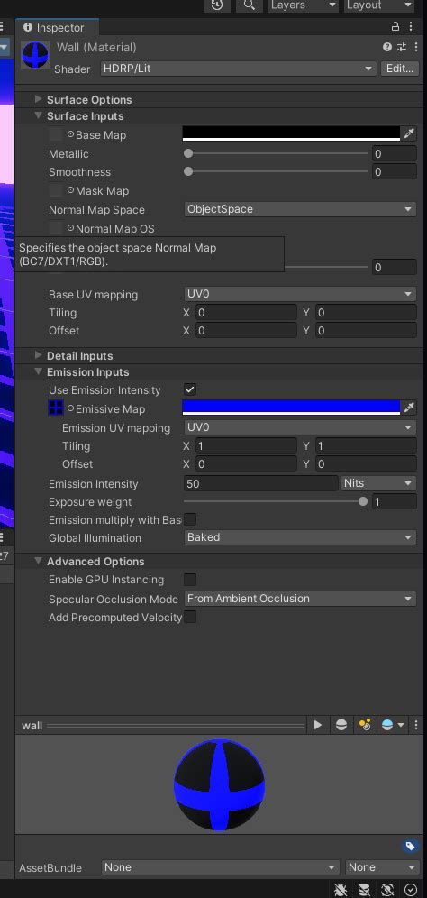 Shaders Unity HDRP Emissions When Setting Over 1 Nit Blue Becomes