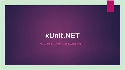 using xunit mstest or nunit to test net core libraries my xxx hot girl