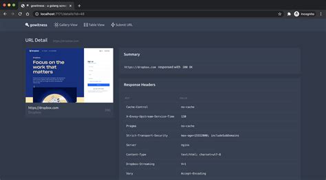 A Golang Web Screenshot Utility Using Chrome Headless
