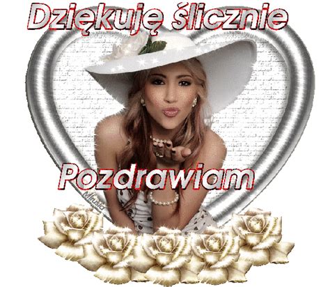 Gify obrazki i wierszyki na kazdą okazje Gify dziękuję