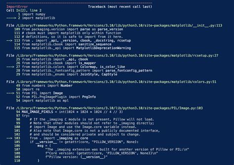 python import error matplotlib in jupyter notebook on vscode stack overflow