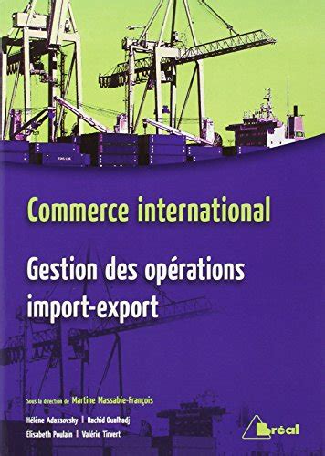 Gestion des opérations import export by BORONAD Goodreads